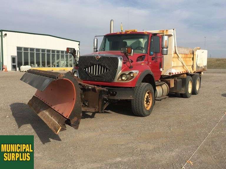 2010 International WorkStar 7600 T/A Plow Dump Truck - Michener Allen ...