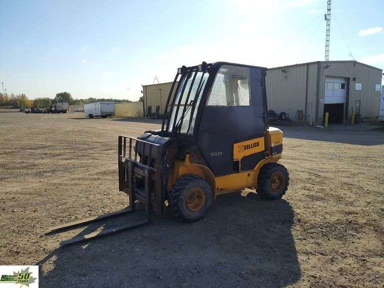 4x4 2004 Sellick TLT30D 7000 LBS Telehandlers - Michener Allen ...