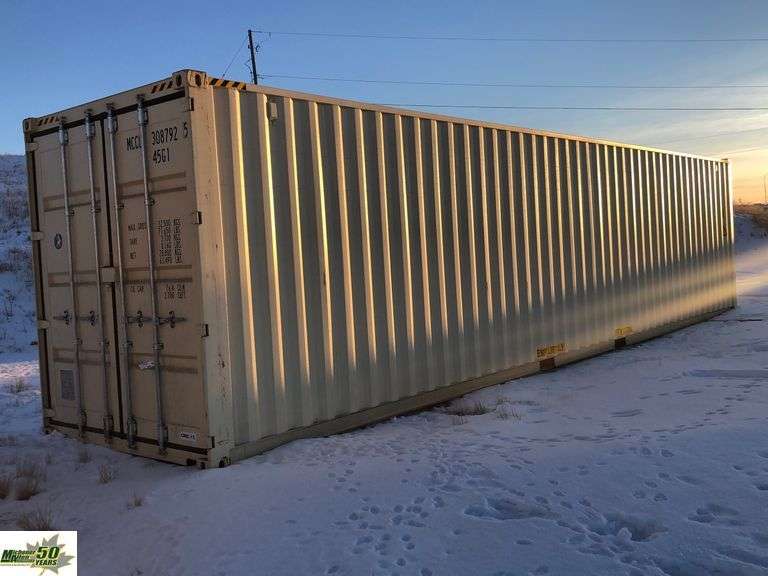 Single Use 40 Ft Seacan - Michener Allen Auctioneering Ltd