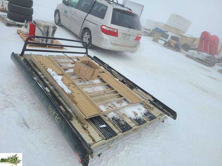 Marathon Aluminum Sled Deck with Ramps - Michener Allen Auctioneering Ltd