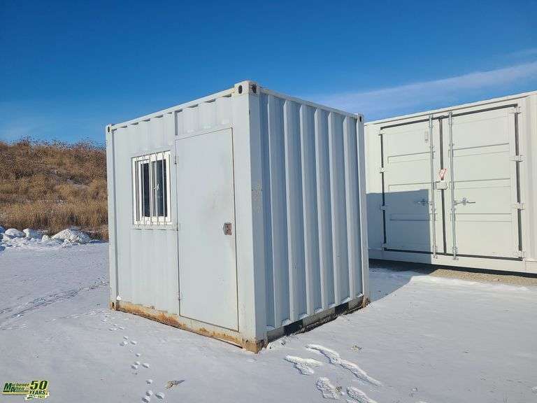 9ft Seacan with Side Door-Qty 1 - Michener Allen Auctioneering Ltd