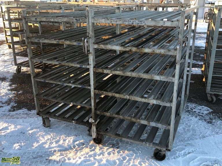 Drill Core Racks - Michener Allen Auctioneering Ltd