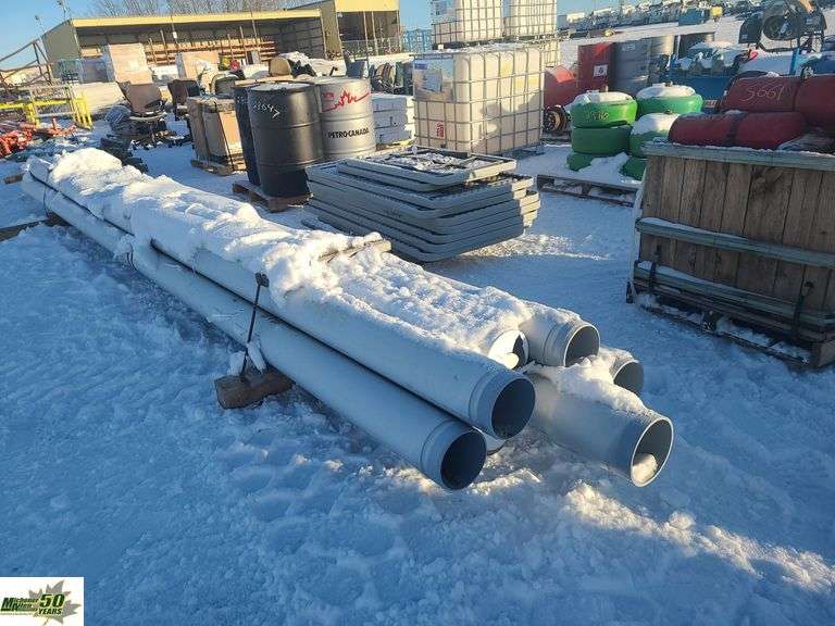 PVC Pipes-1 Pallet - Michener Allen Auctioneering Ltd