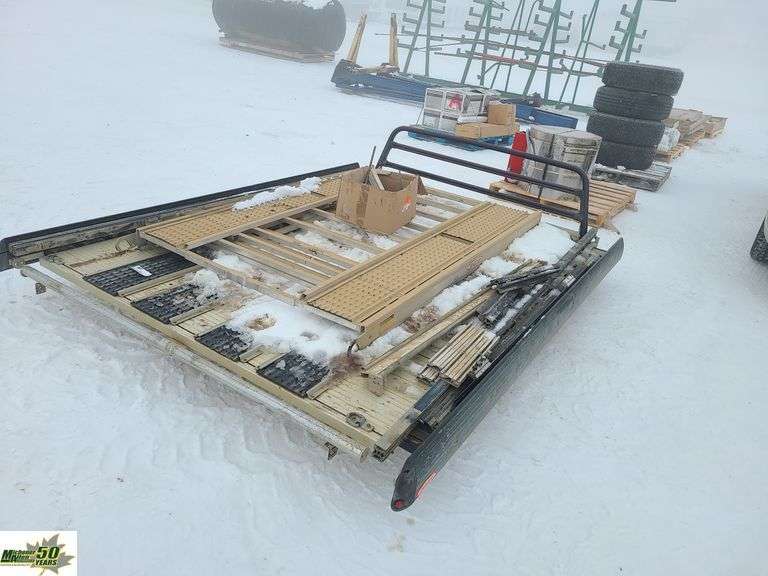 Marathon Aluminum Sled Deck with Ramps - Michener Allen Auctioneering Ltd