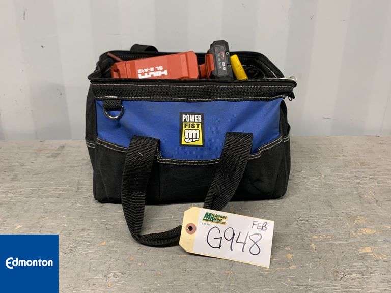 Powerfist Tool Bag with Assorted Tools - Qty 1 - Michener Allen ...