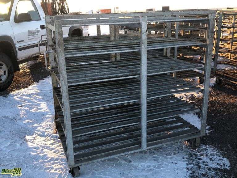 Drill Core Racks - Michener Allen Auctioneering Ltd
