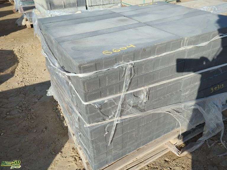 Stone Interlocking Paver Slabs - Michener Allen Auctioneering Ltd