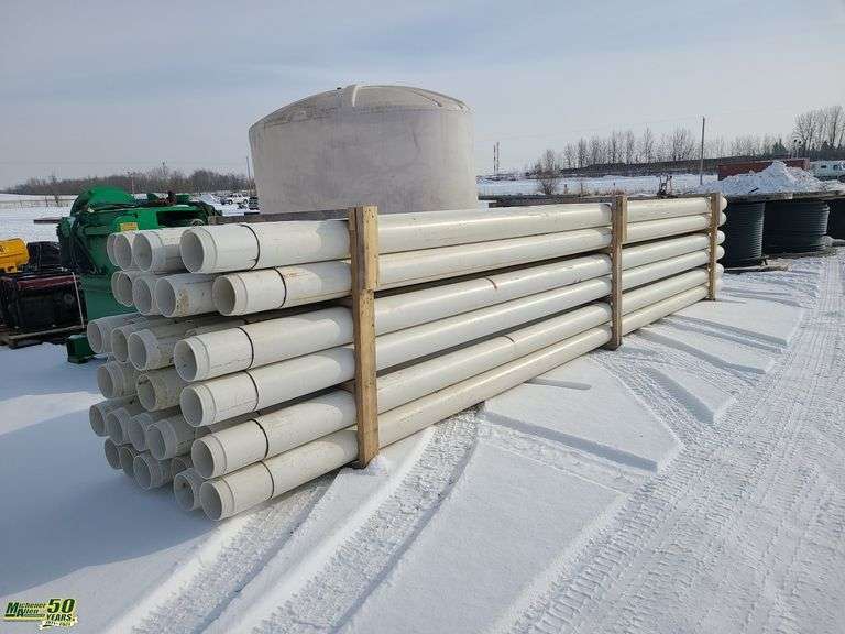 PVC Water Well Casing-1 Pallet - Michener Allen Auctioneering Ltd