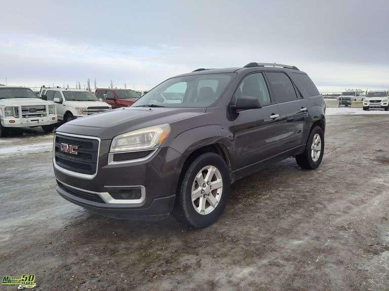 2014 GMC Acadia SLE AWD 3rd Row V6 SUV - Michener Allen Auctioneering Ltd