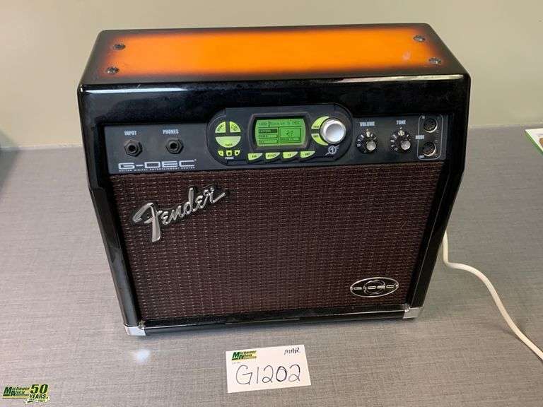 Fender G-Dec Executive Sunburst Digital Amplifier - Qty 1 - Michener Allen Auctioneering Ltd