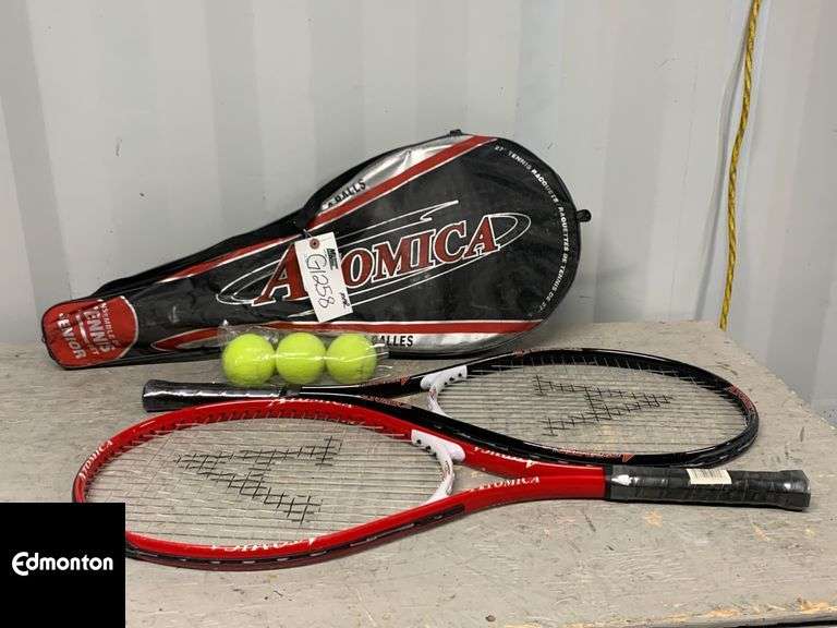 Atomica Tennis Rackets - Qty 2 - Michener Allen Auctioneering Ltd