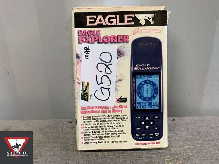 Eagle Explorer GPS Unit - Qty 1 - Michener Allen Auctioneering Ltd