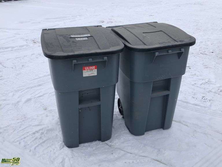 2 Garbage Bins - Michener Allen Auctioneering Ltd