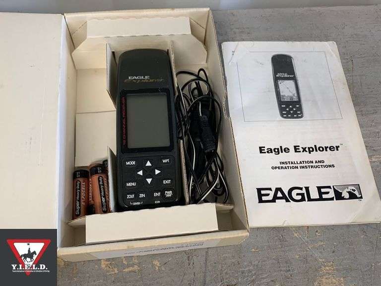 Eagle Explorer GPS Unit - Qty 1 - Michener Allen Auctioneering Ltd