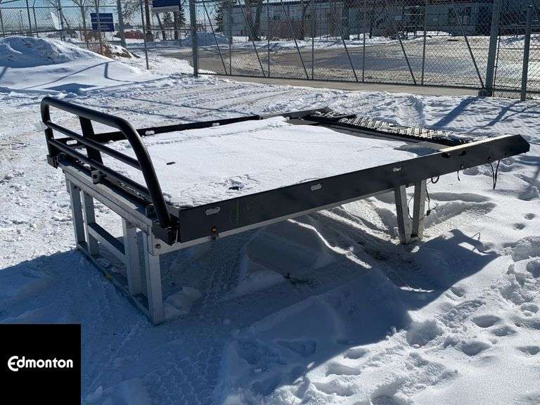 Slide-In Aluminum Sled Deck - Michener Allen Auctioneering Ltd