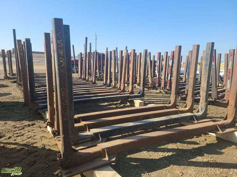 Trailer Pipe Bunks - Michener Allen Auctioneering Ltd