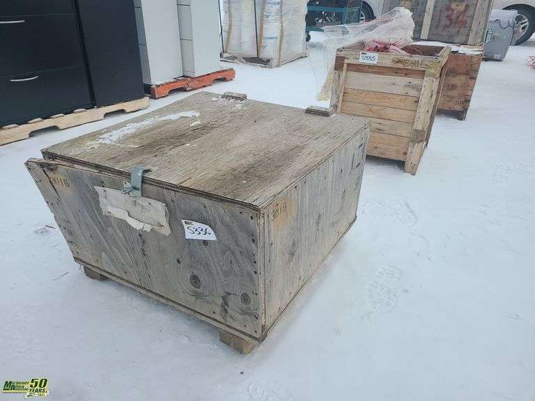 Lock Boxes-1 Crate - Michener Allen Auctioneering Ltd