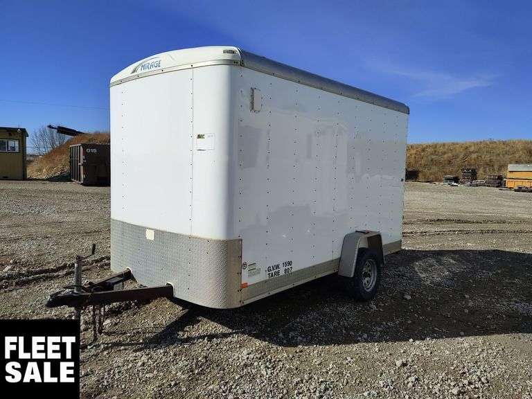 2008 Mirage Trailers S/A 12 Enclosed Trailer - Michener Allen ...
