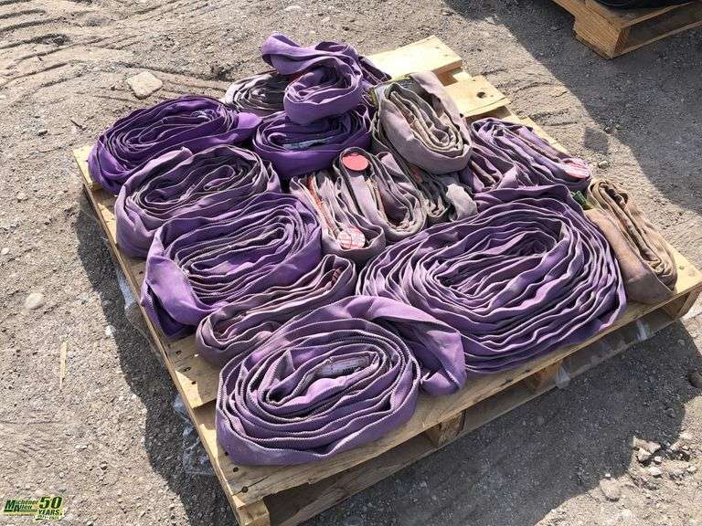 Pallet of Slings - Michener Allen Auctioneering Ltd
