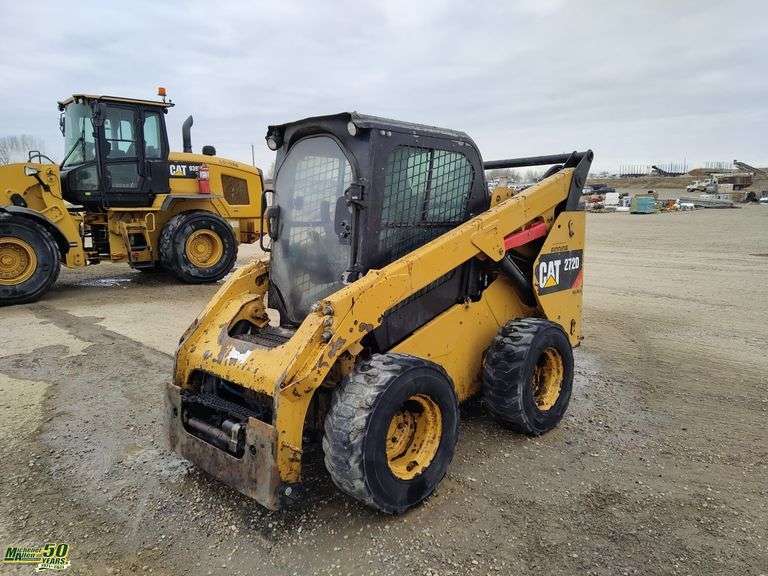 2014 Caterpillar 272D Rubber Tired Skidsteer - Michener Allen ...