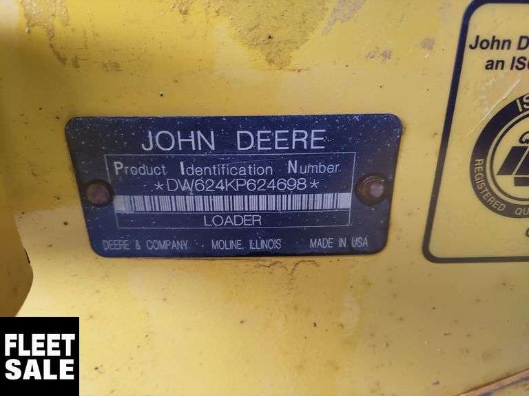 2009 John Deere 624K Wheel Loader - Michener Allen Auctioneering Ltd