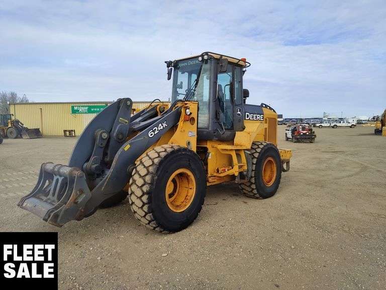 2009 John Deere 624K Wheel Loader - Michener Allen Auctioneering Ltd