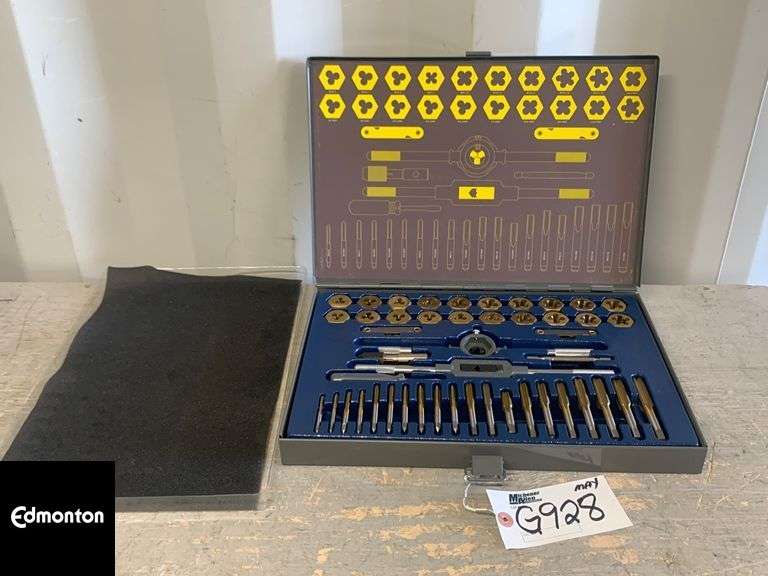 Mastercraft Tap and Die Set - Qty 1 - Michener Allen Auctioneering Ltd