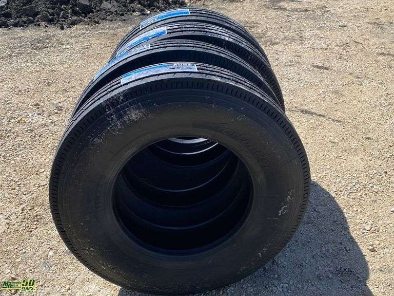Set Of 4 Unused Forlander FR811 11R22.5-18PR Tires - Michener Allen ...