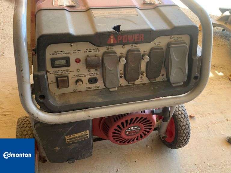 Power SUA 12000E CSA Generator - Qty 1 - Michener Allen Auctioneering Ltd