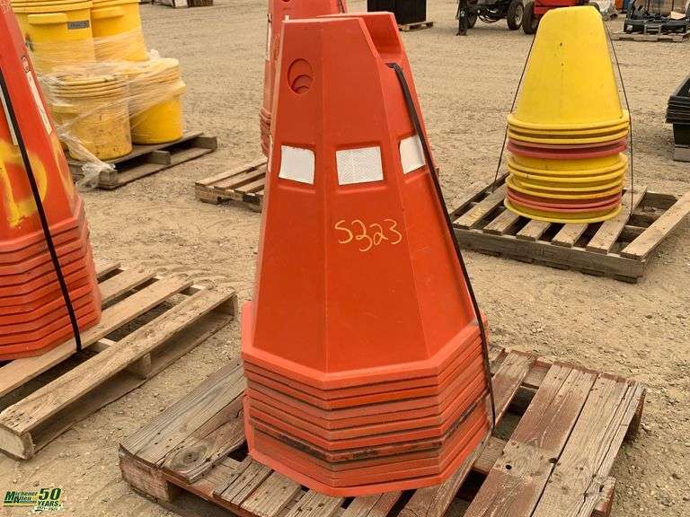 Cable Cones - 1 Pallet - Michener Allen Auctioneering Ltd