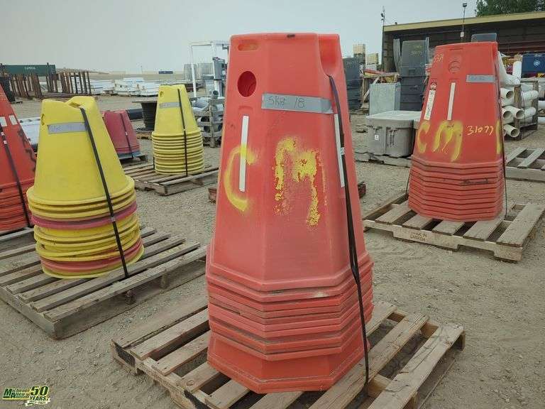 Cable Cones - 1 Pallet - Michener Allen Auctioneering Ltd