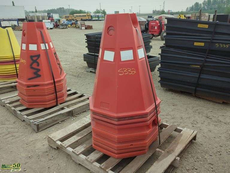 Cable Cones - 1 Pallet - Michener Allen Auctioneering Ltd