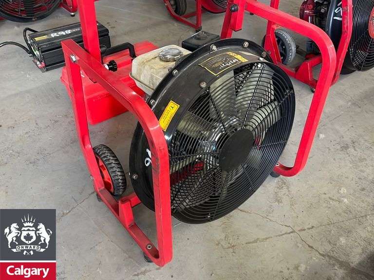 Gas Powered Fan - Michener Allen Auctioneering Ltd