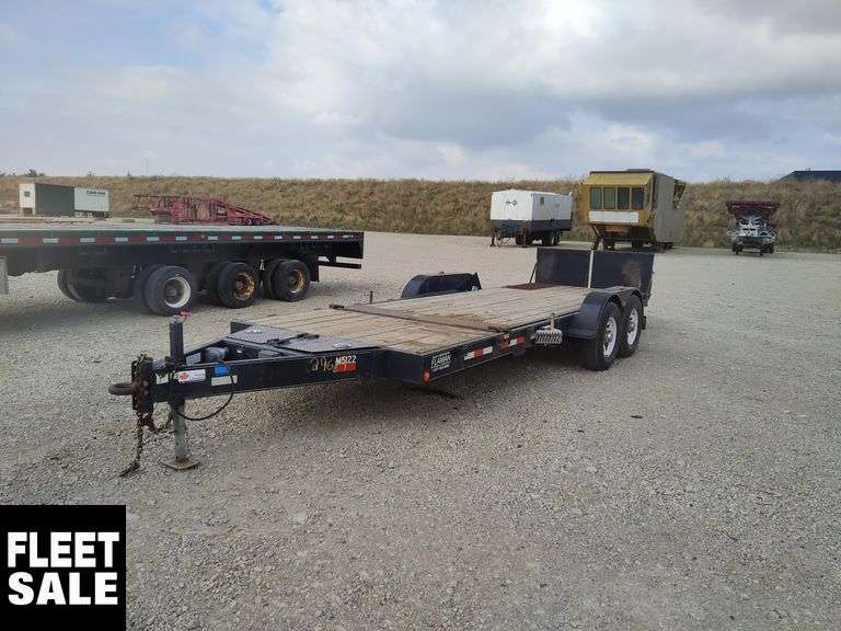 2010 Trailtech Trailers T/A 20 Tilt Deck Utility Trailer - Michener ...