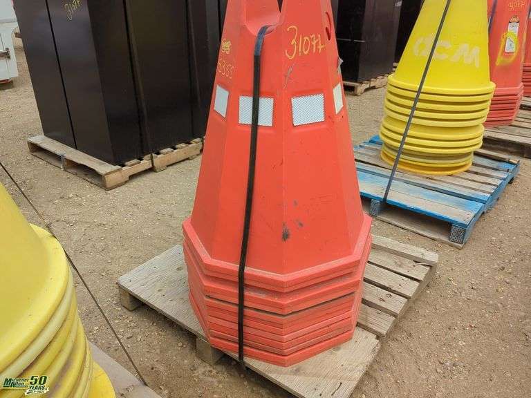 Cable Cones - 1 Pallet - Michener Allen Auctioneering Ltd
