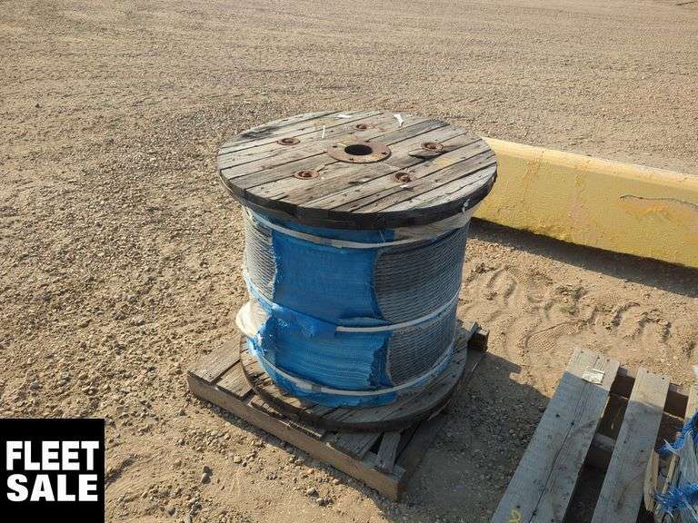 Spool of Guy Wire - Michener Allen Auctioneering Ltd