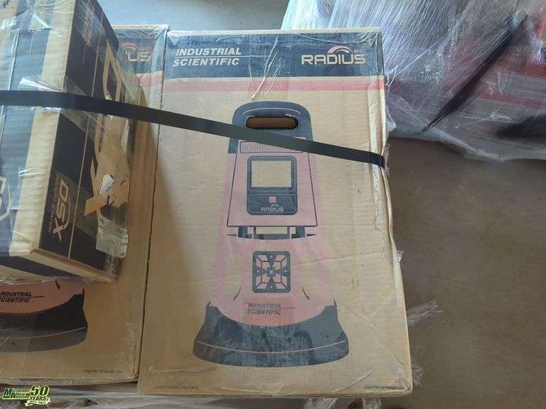 3- Industrial Scientific Radius BZ1 Gas Monitors with DS Docking ...