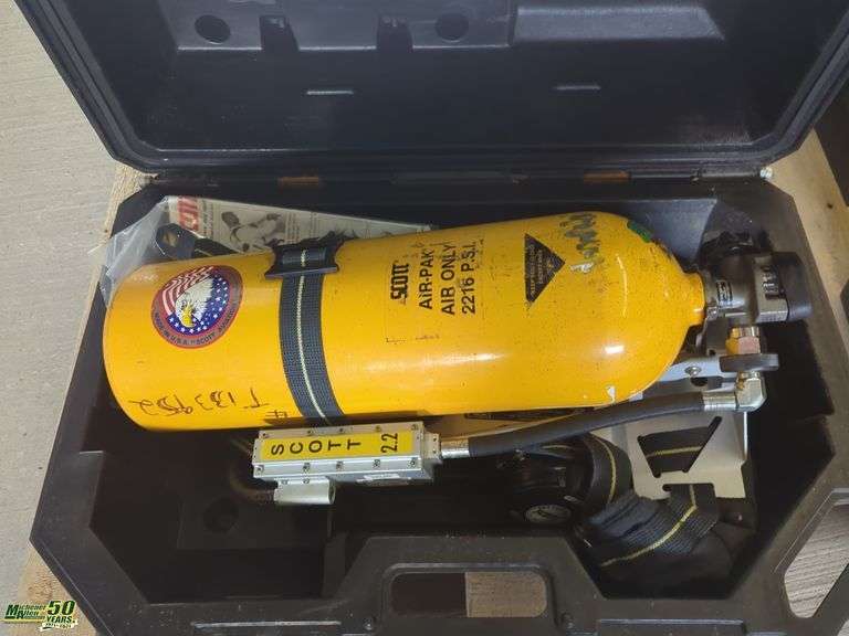 SCOTT Self Contained Breathing Apparatus Kit - Qty 1 - Michener Allen ...