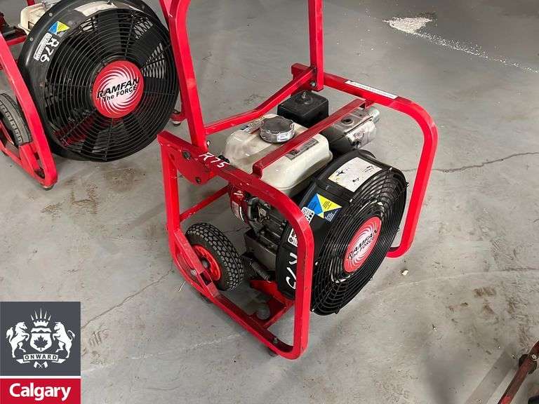 Gas Powered Fan - Michener Allen Auctioneering Ltd