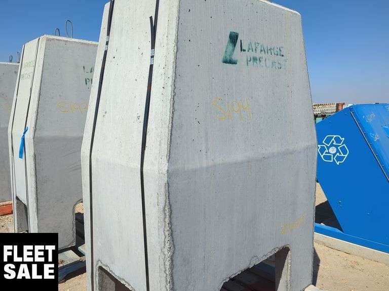 Precast Concrete Light Post Base - Qty 1 - Michener Allen Auctioneering Ltd