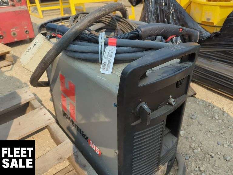 Hypertherm Power Max Plasma Cutter - 1 Pallet - Michener Allen ...