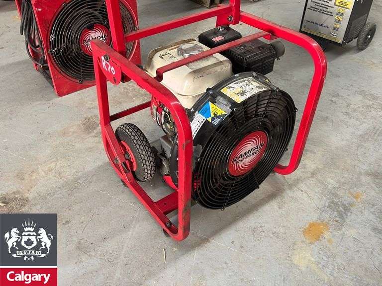 Gas Powered Fan - Michener Allen Auctioneering Ltd