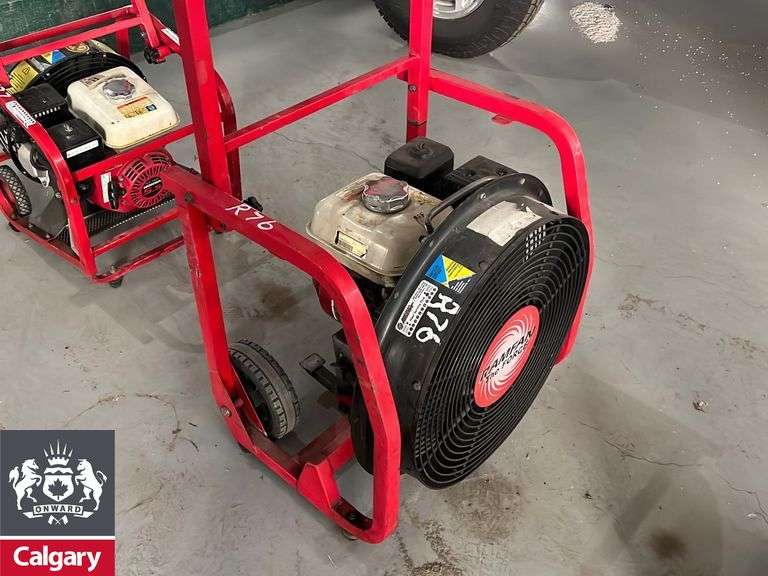 Gas Powered Fan - Michener Allen Auctioneering Ltd