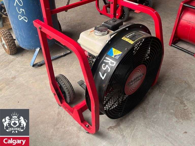 Gas Powered Fan - Michener Allen Auctioneering Ltd