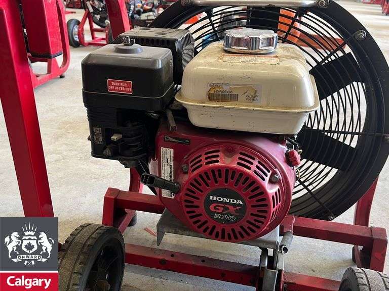 Gas Powered Fan - Michener Allen Auctioneering Ltd