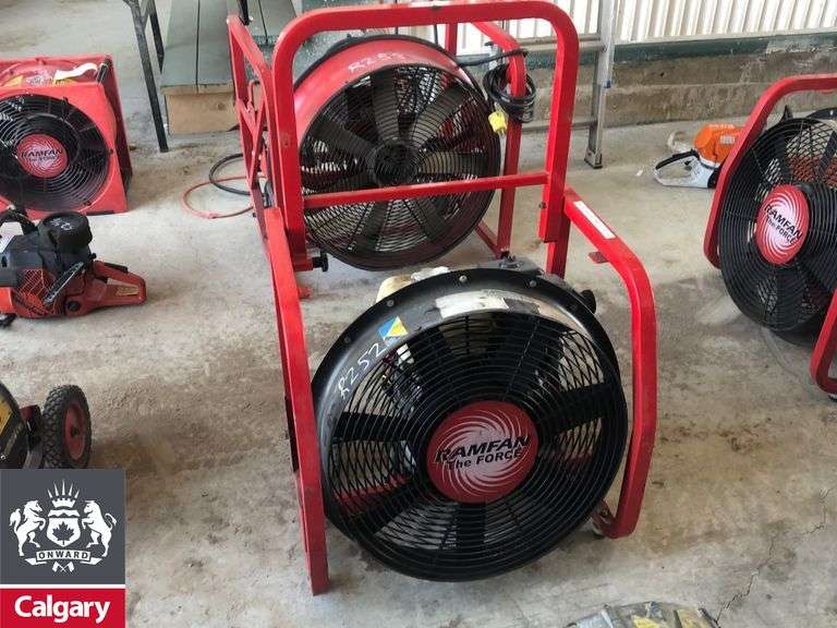 Gas Powered Fan - Michener Allen Auctioneering Ltd
