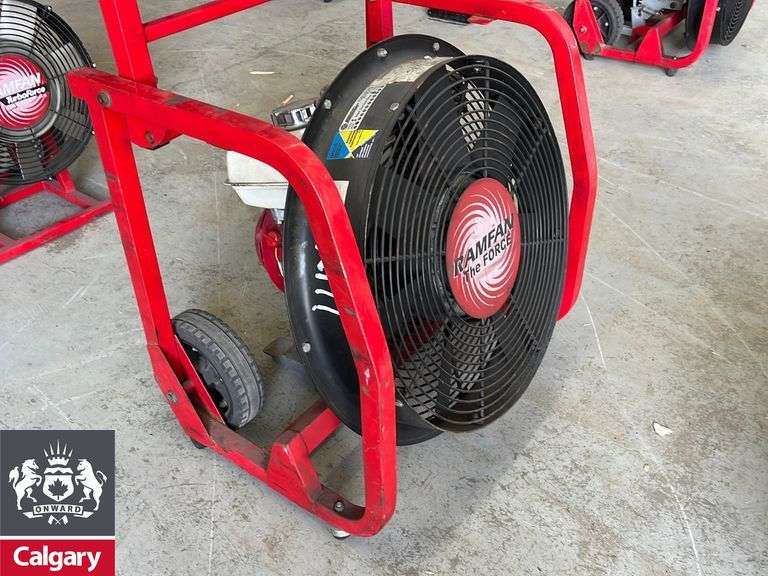 Gas Powered Fan - Michener Allen Auctioneering Ltd