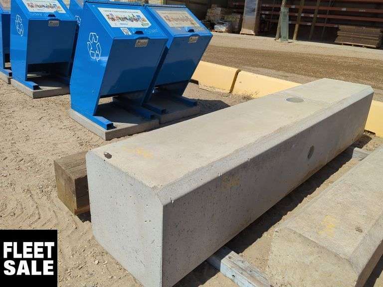 Precast Concrete Light Post Base and Lumber - Qty 1 - Michener Allen ...