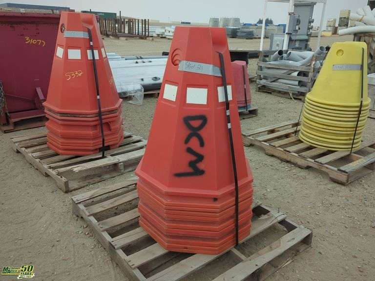 Cable Cones - 1 Pallet - Michener Allen Auctioneering Ltd