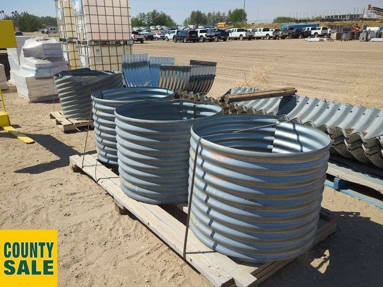 [3] 800MM Culvert Coupler - 1 Pallet - Michener Allen Auctioneering Ltd